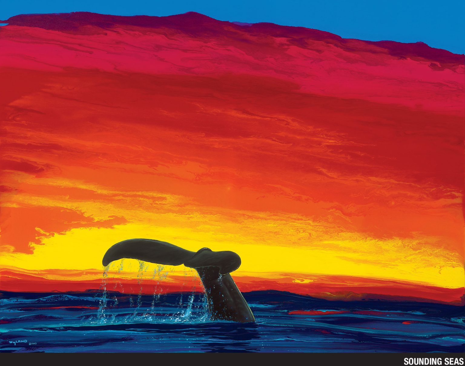 Original Abstract Commission – Wyland Worldwide