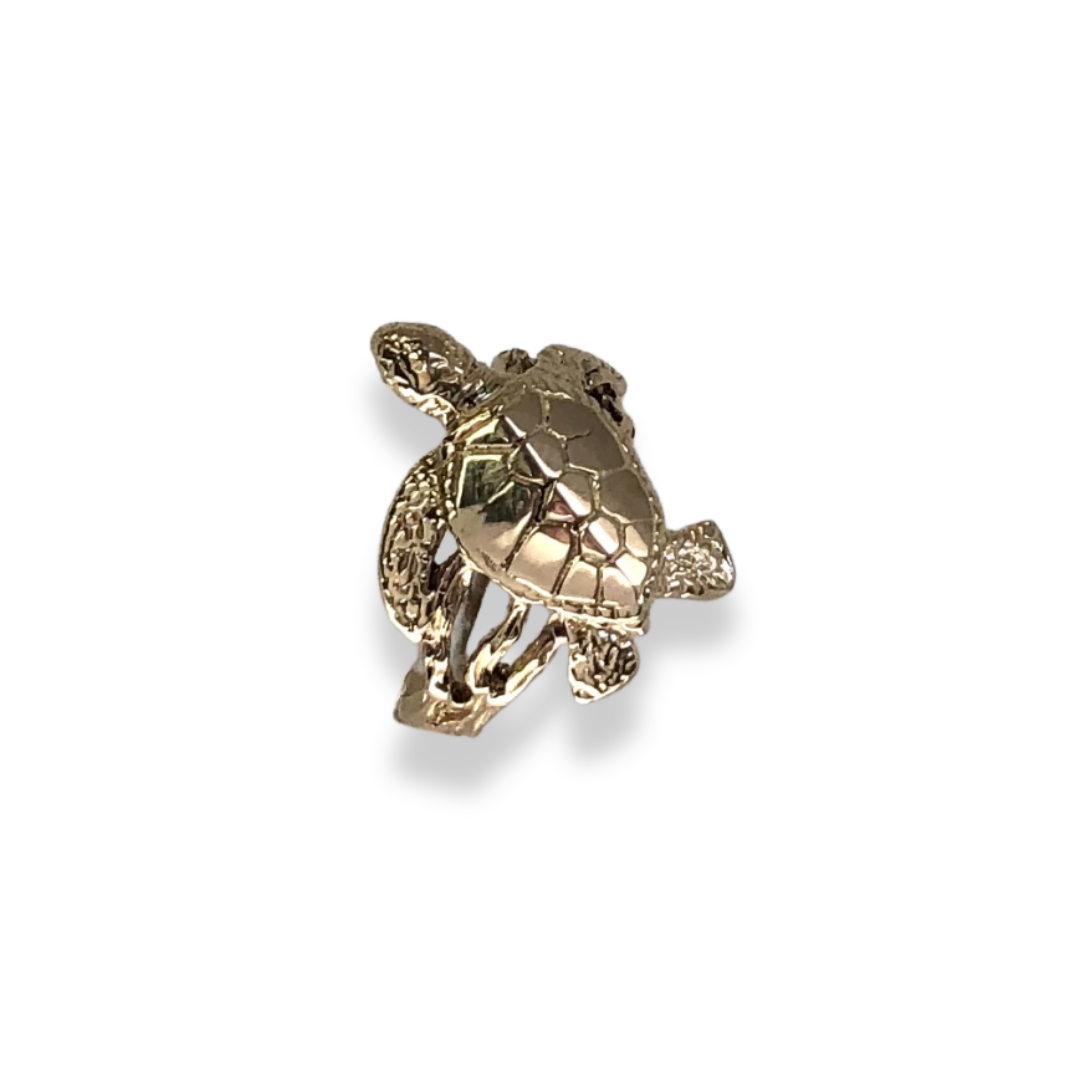 14K Gold Sea Turtle Reef Ring – Wyland Worldwide